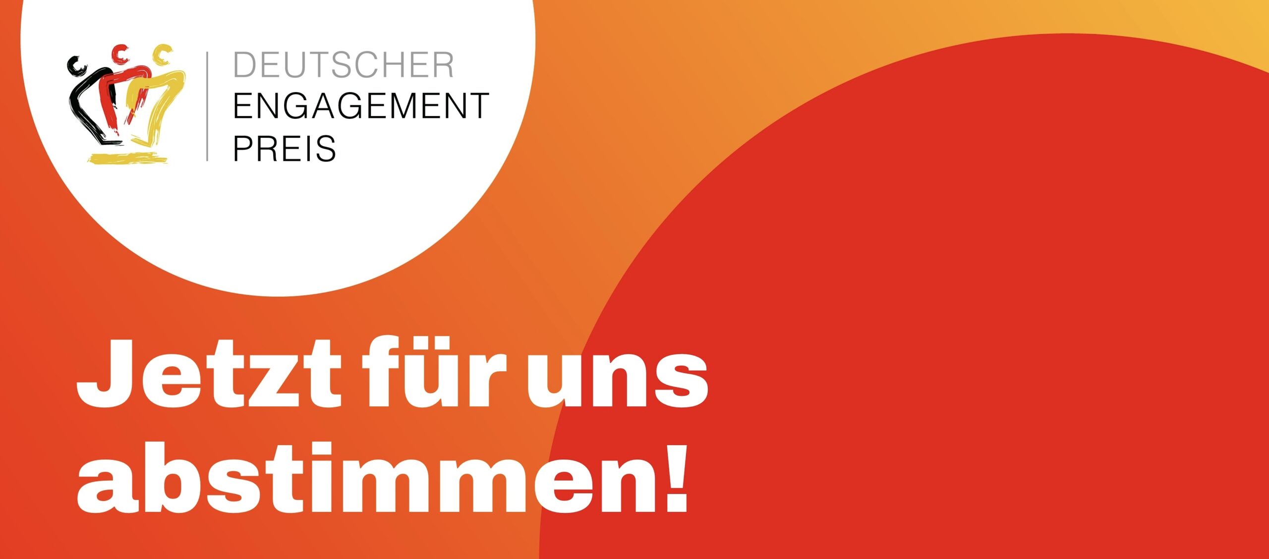 Eure Stimme für uns zählt: Deutscher Engagementpreis - BRK hilft!